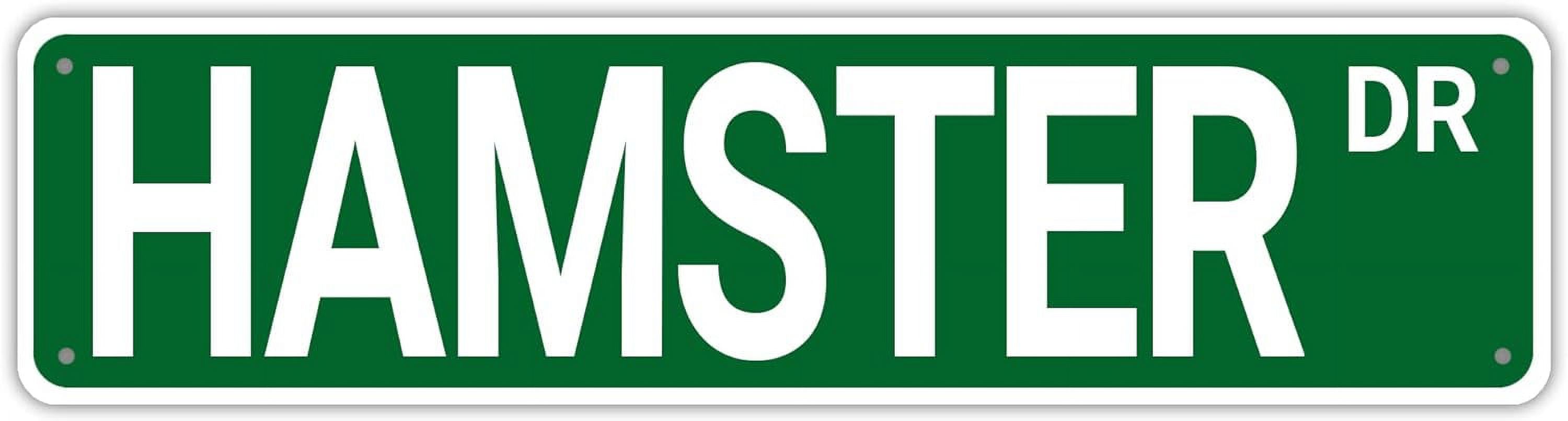 Metal Sign Hamster Dr Vintage Signs Retro Tin Signs Aluminum Sign ...