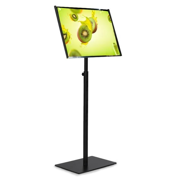 Metal Sign Holder A3/A4 Poster Stand Floor Sign Holder with Heavy Duty ...
