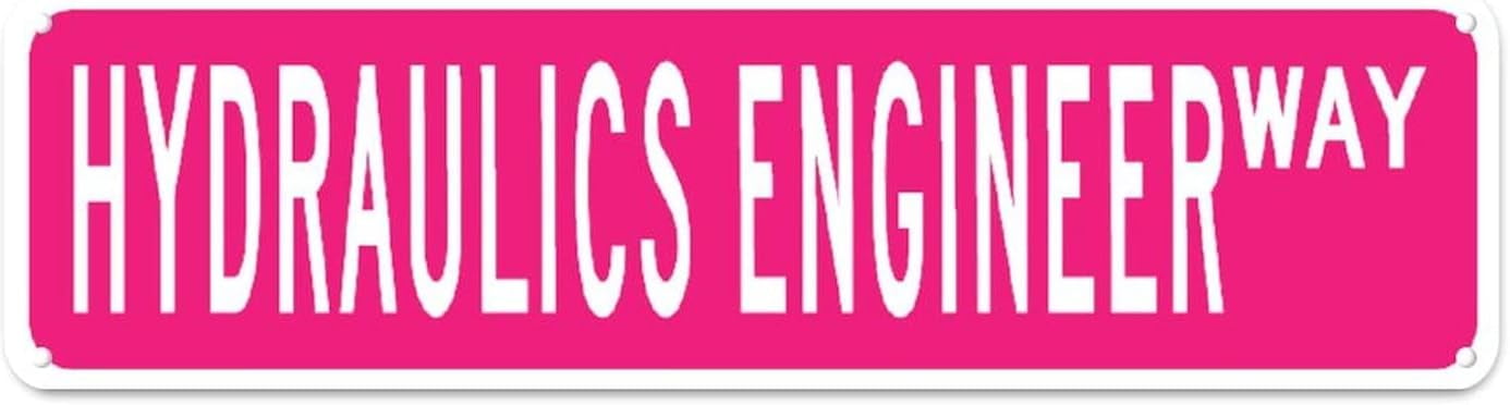 Metal Sign Hydraulics Engineer WAY Vintage Signs Retro Tin Signs ...