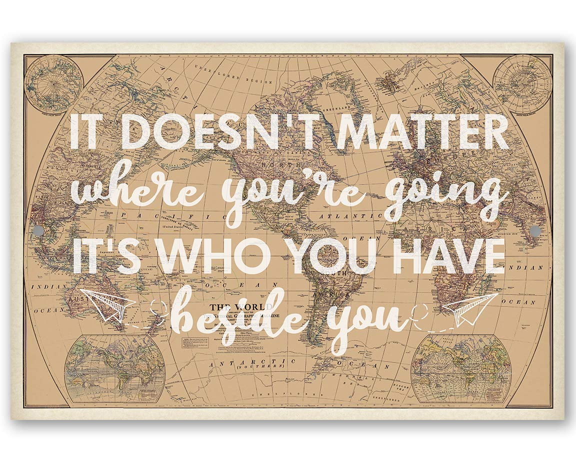 Metal Sign - It Doesn't Matter - Durable Metal Sign - Use Indoor ...