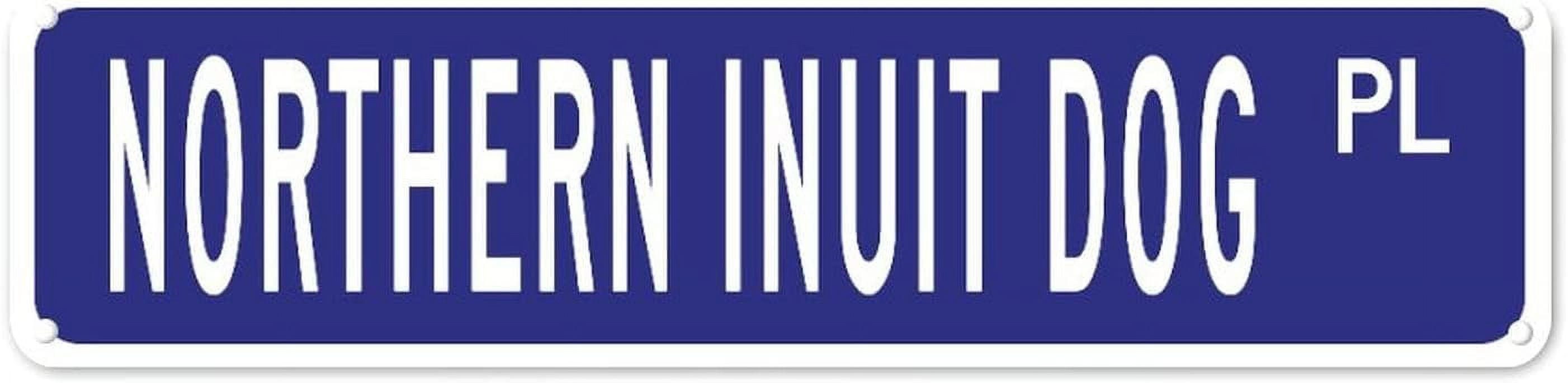 Metal Sign Northern Inuit Dog PL Vintage Signs Retro Tin Signs Aluminum ...