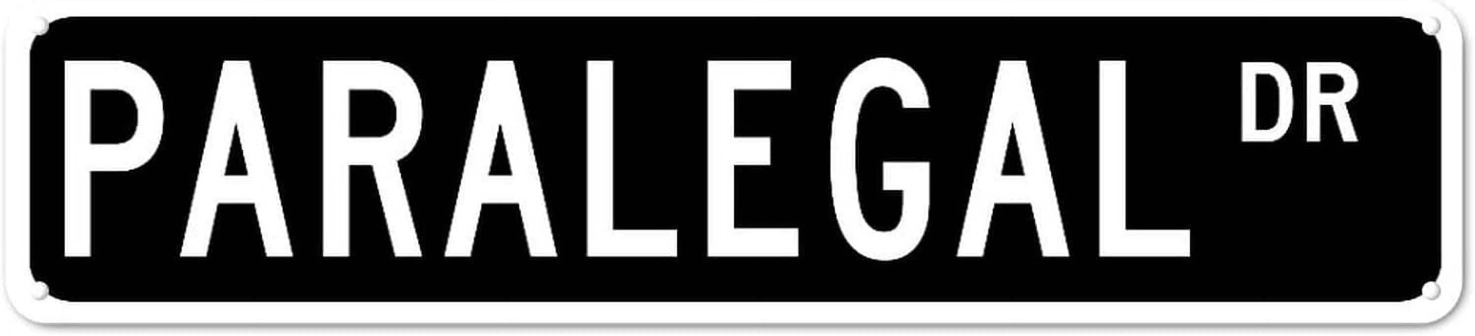Metal Sign Paralegal DR Vintage Signs Retro Tin Signs Aluminum Sign ...