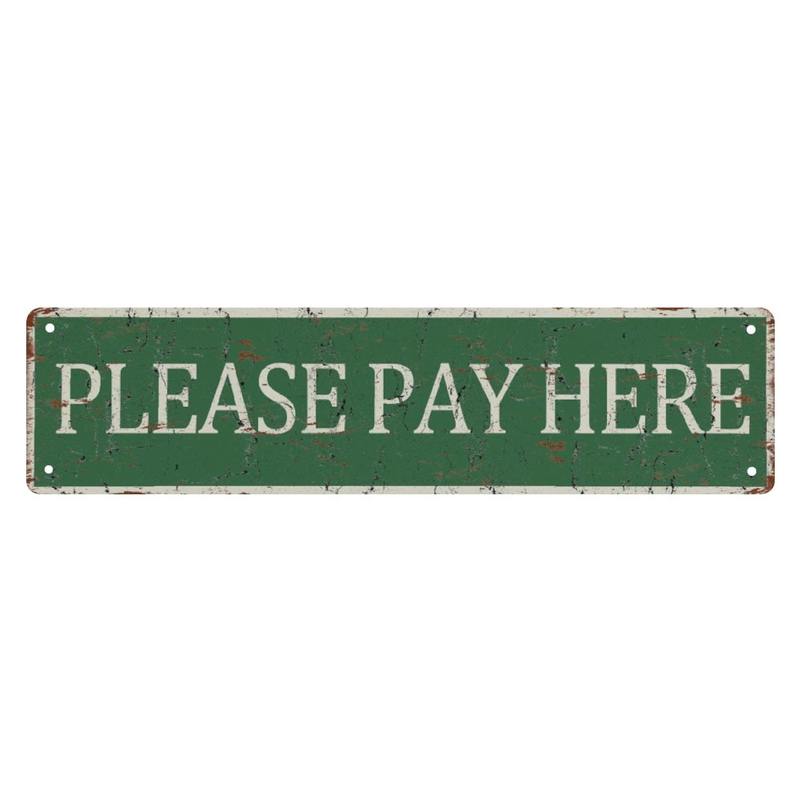 Metal Sign Please Keep Closed Vintage Signs Retro Tin Signs Plaque ...