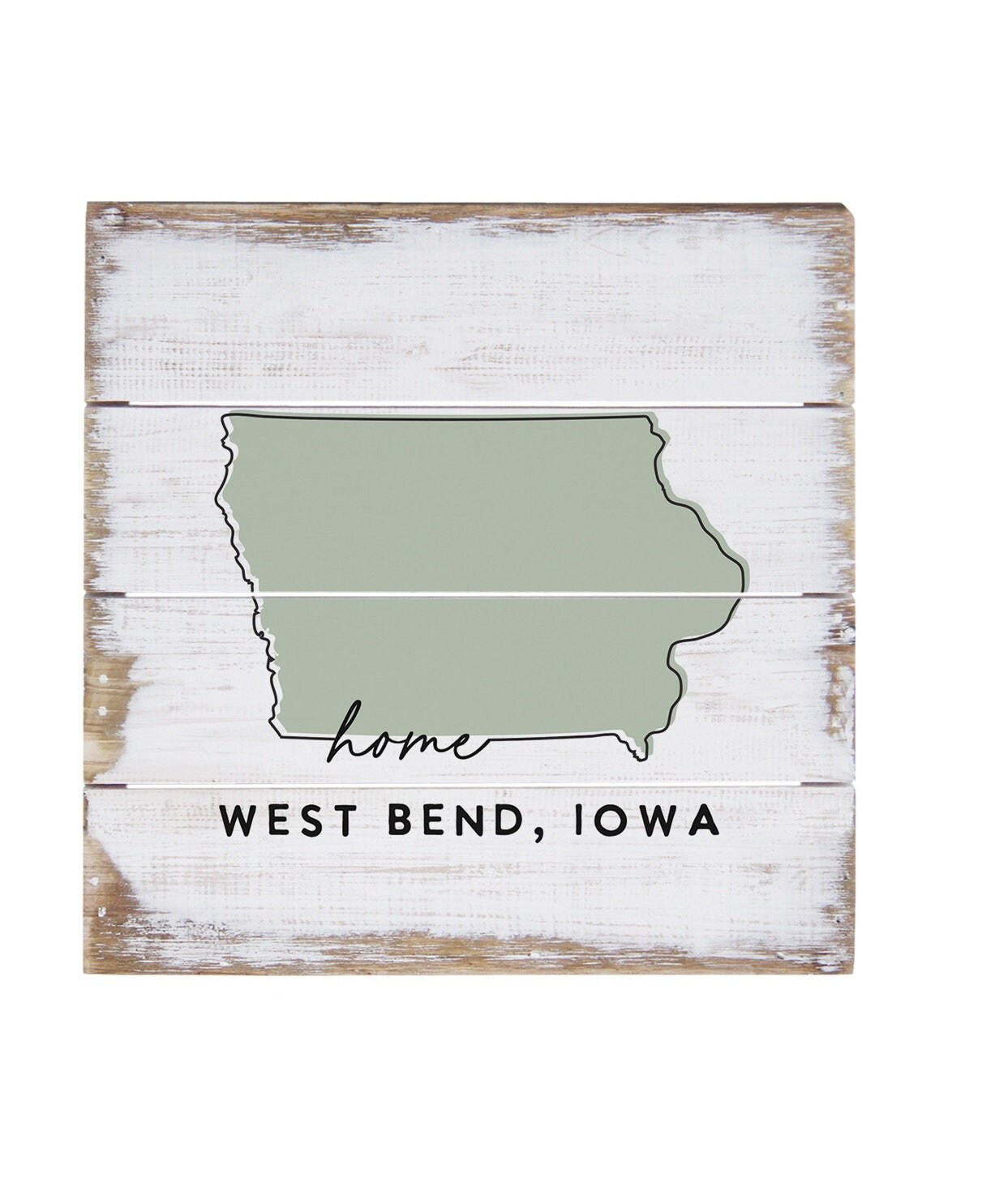 Metal Sign State outline sign - City and state - Rustic Tin Sign- home ...