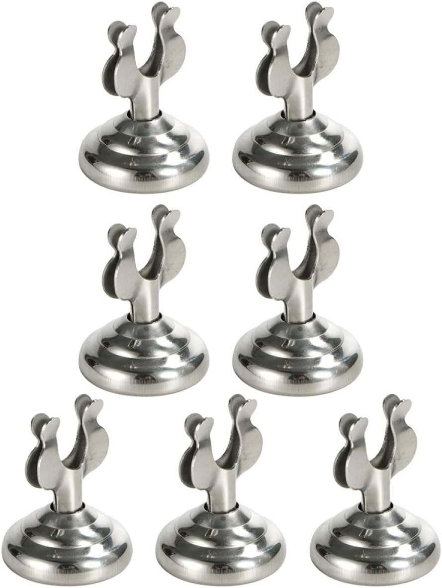 Metal Sign Table Stands 1 Set Practical U- shaped Rustproof ...