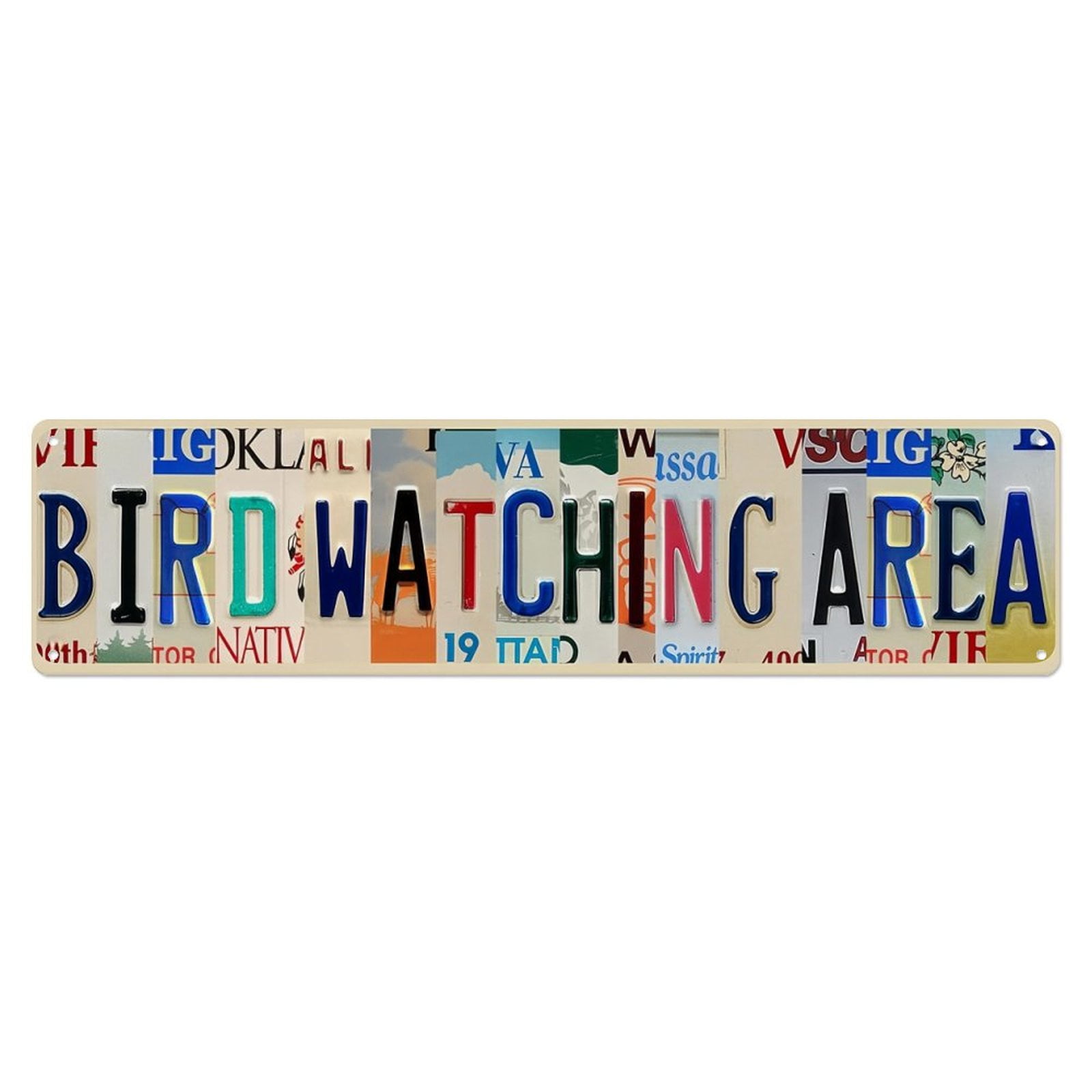 Metal Signs: Bird Watching Area Sign Apiary Garden Wildlife Viewing ...