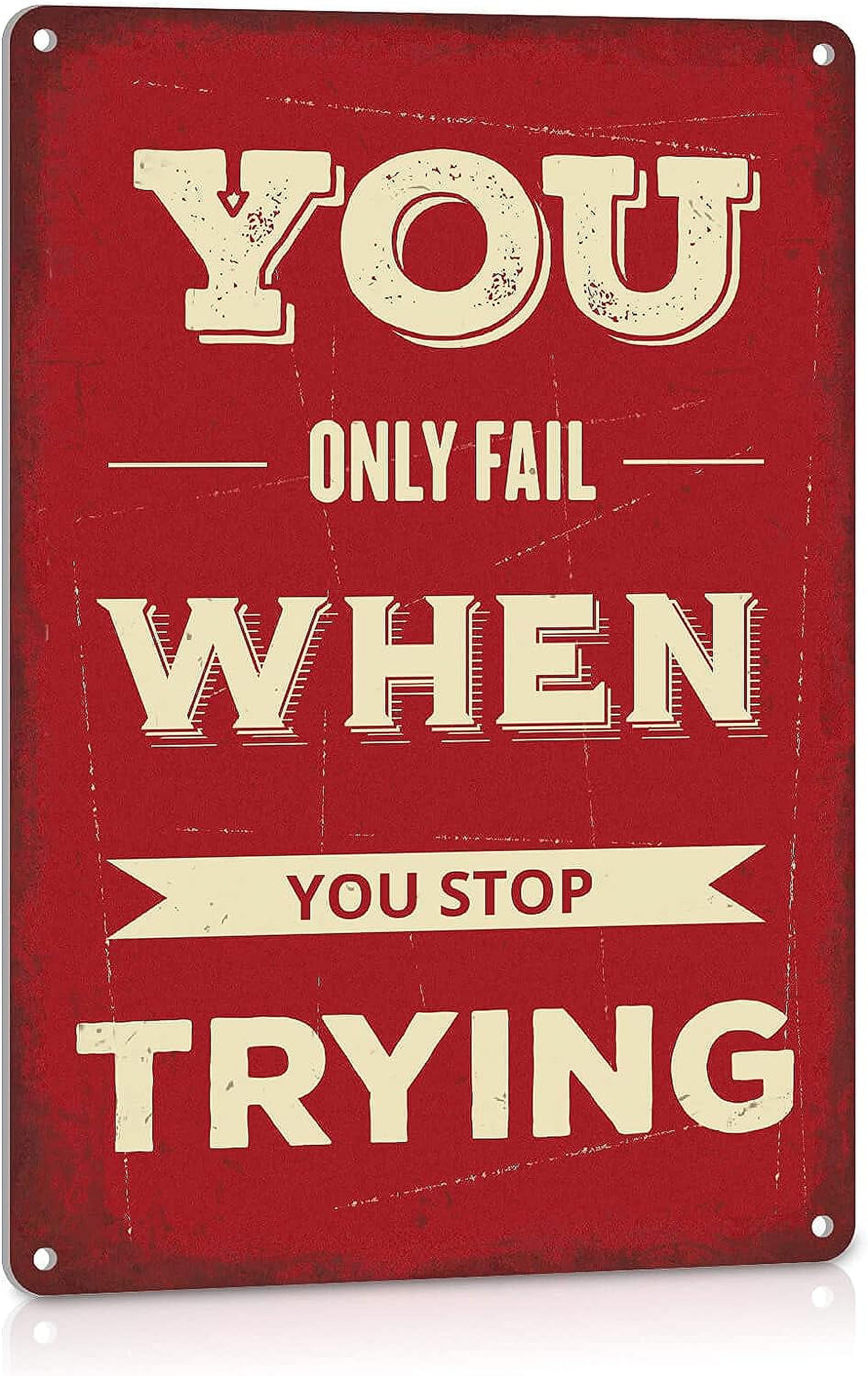 Metal Signs Inspirational Positive Quote, Old Country Farmhouse Home ...