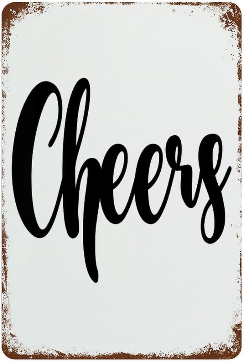 Metal Signs Outdoor Cheers Gifts Posters Funny Novelty Metal Plaque for ...