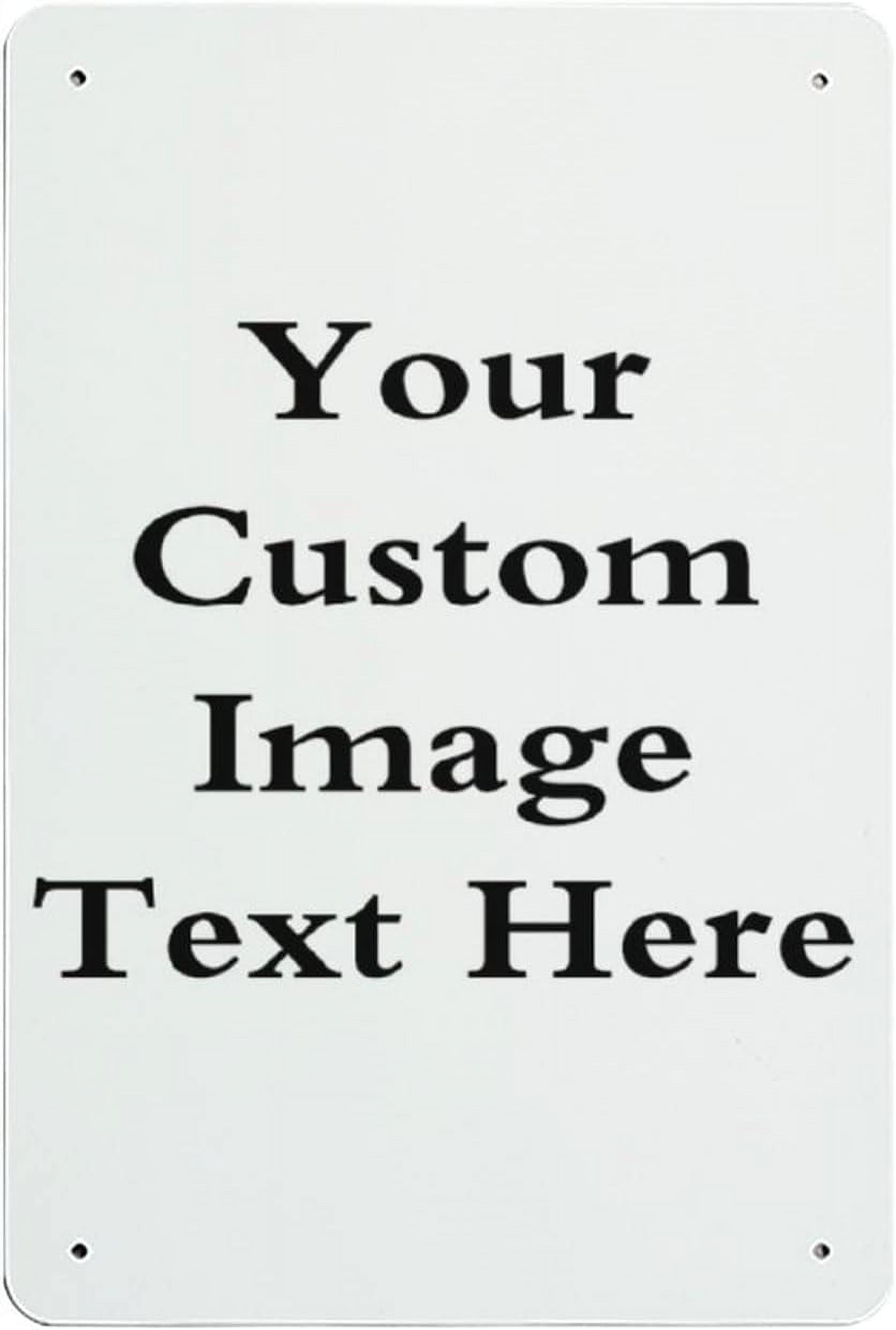 Metal Signs,Personalized Vintage Tin Signs, ized Waterproof Aluminum ...