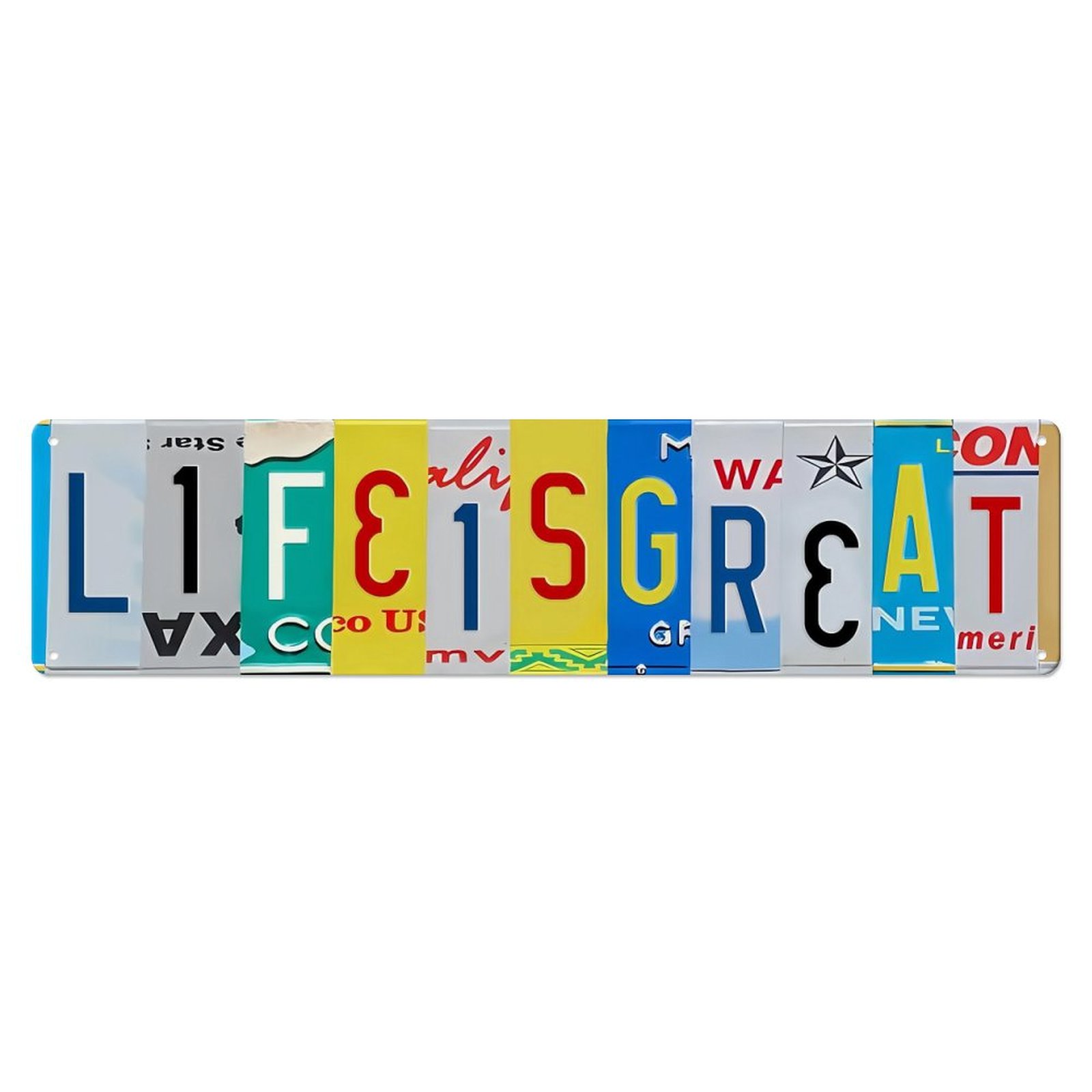 Metal Signs: Retro Vintage Funny Life Metal Aluminum Sign Garage ...
