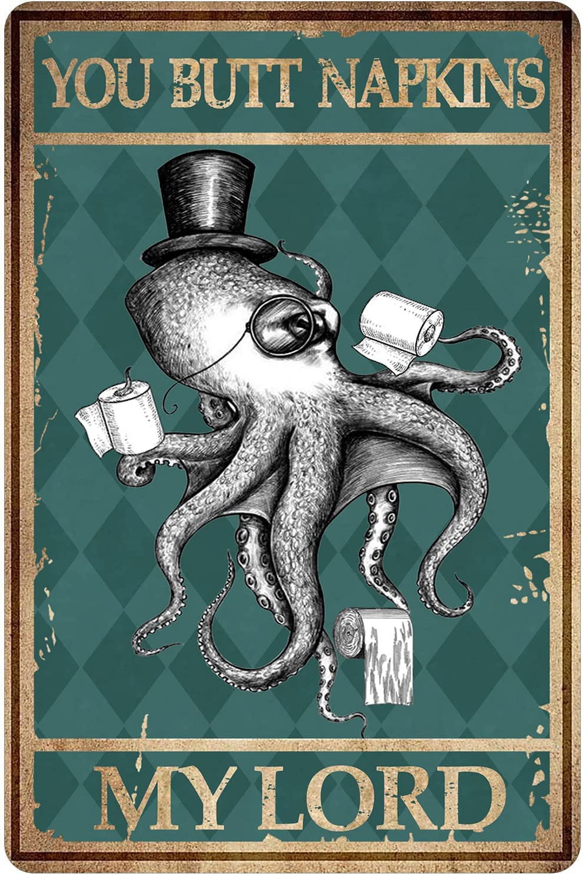 Metal Signs You Butt Napkins My Lord Tin Signs Aluminum Retro Sign ...