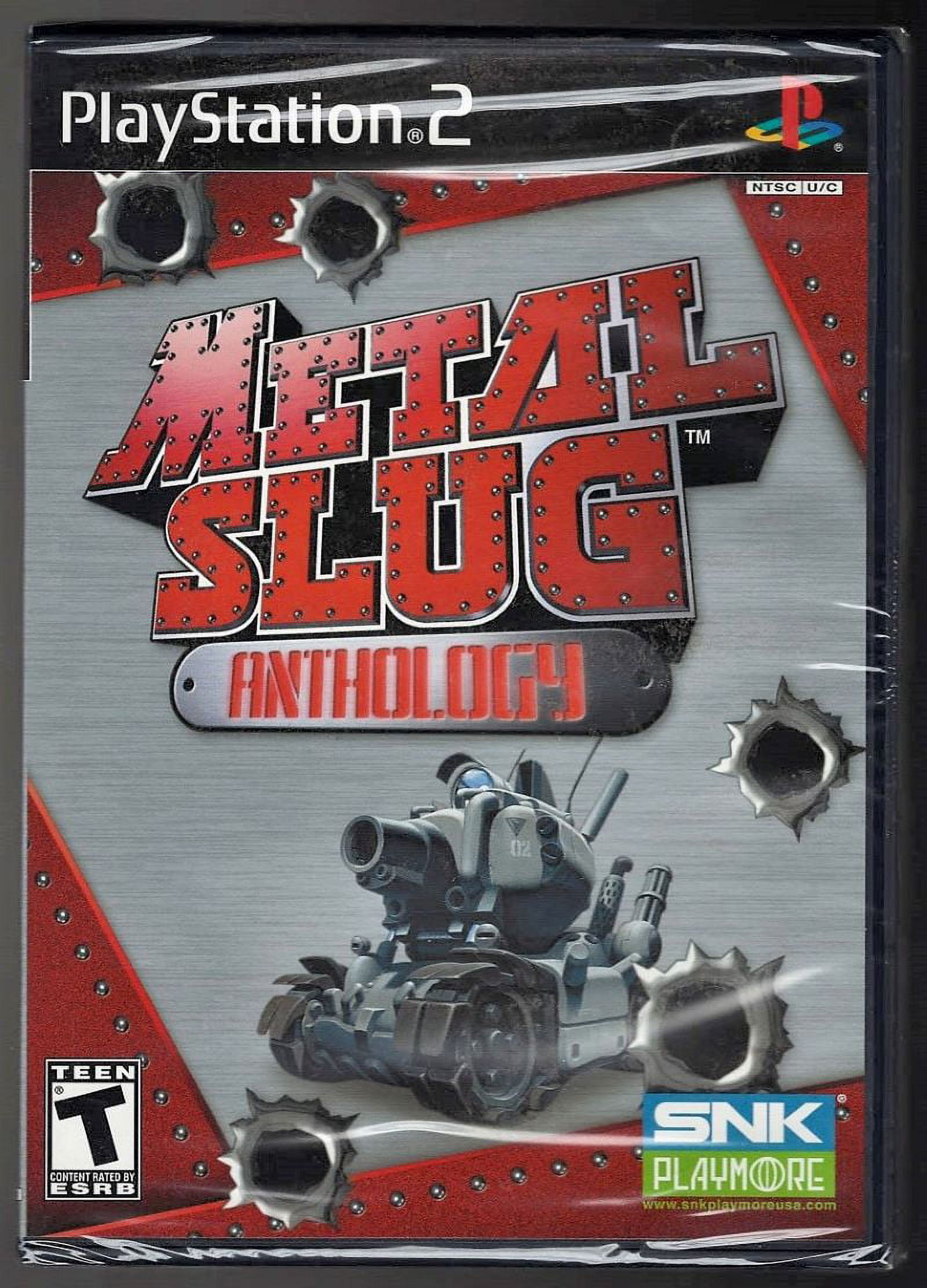 Metal Slug Anthology Game 1 2 3 4 5 X (Factory ) (Playstation 2 ...