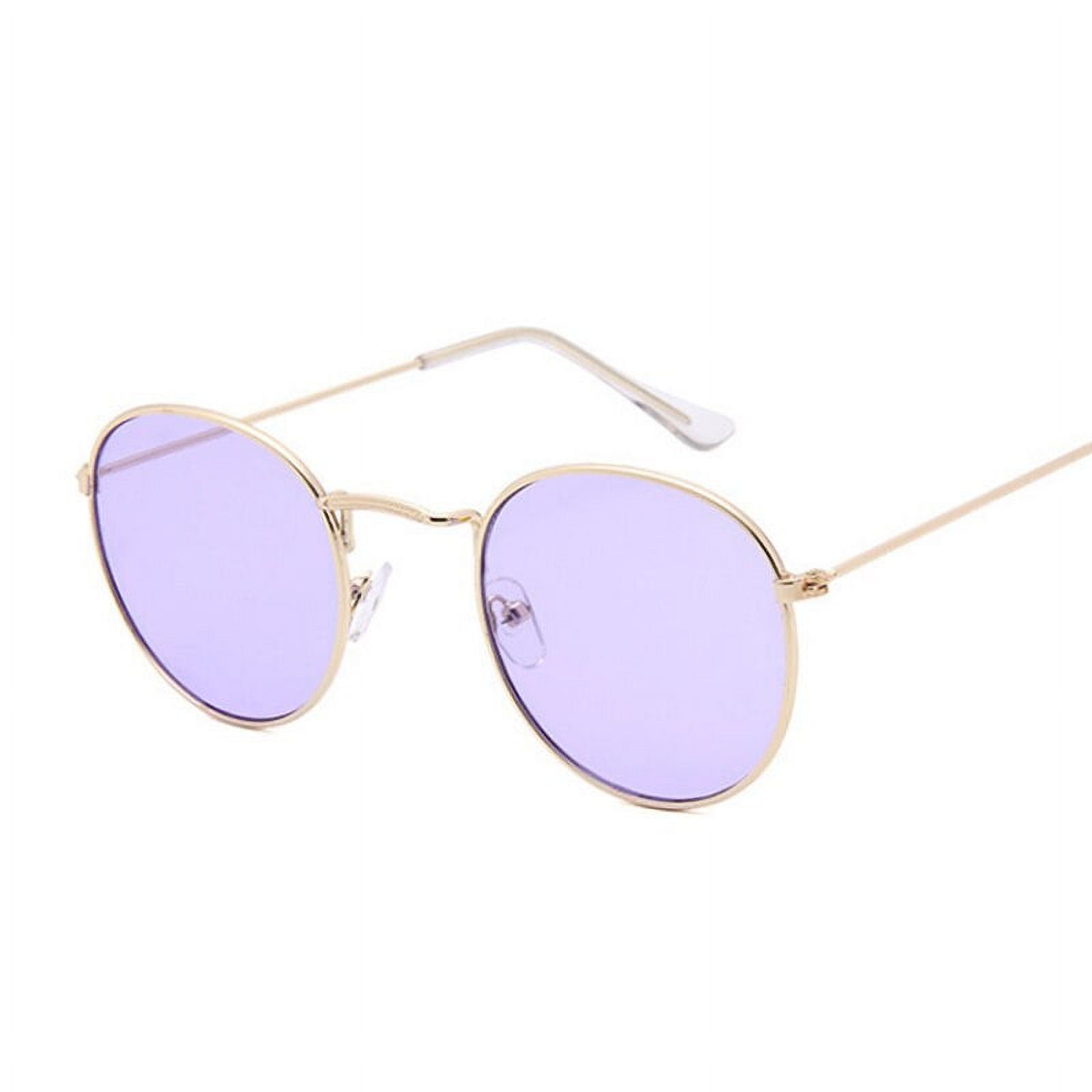 Metal Small Round Sunglasses Woman Vintage Brand Travel Classic Sun ...