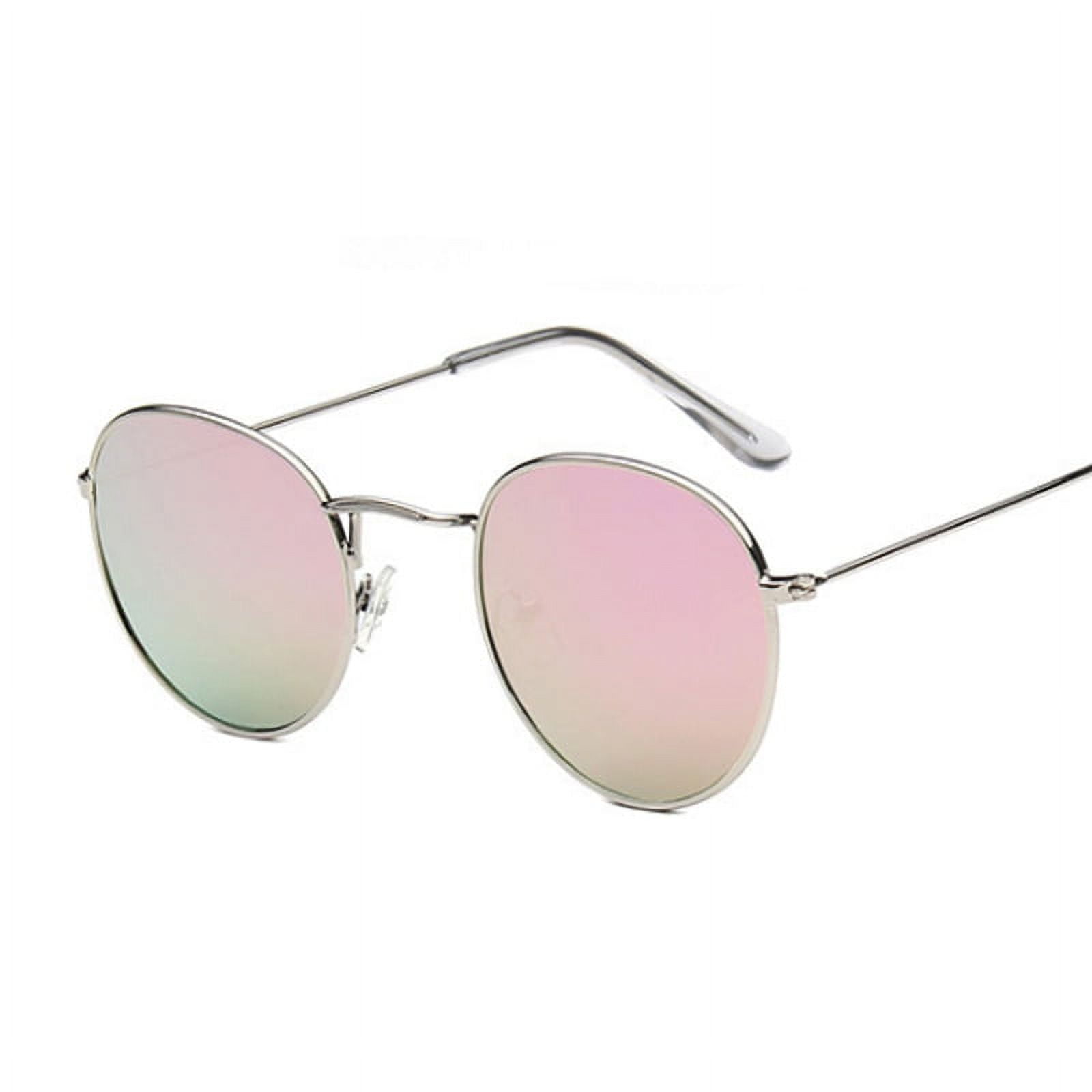 Metal Small Round Sunglasses Woman Vintage Brand Travel Classic Sun ...