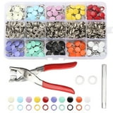Metal Snap Button Set with Snap Fastener Tool for Sewing Clothing ...