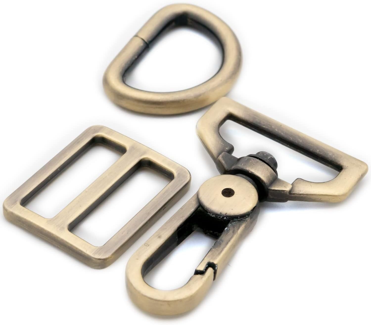 Metal Snap Hooks, With D Drings Strap buckles 5 Sets Purse Hardware ...