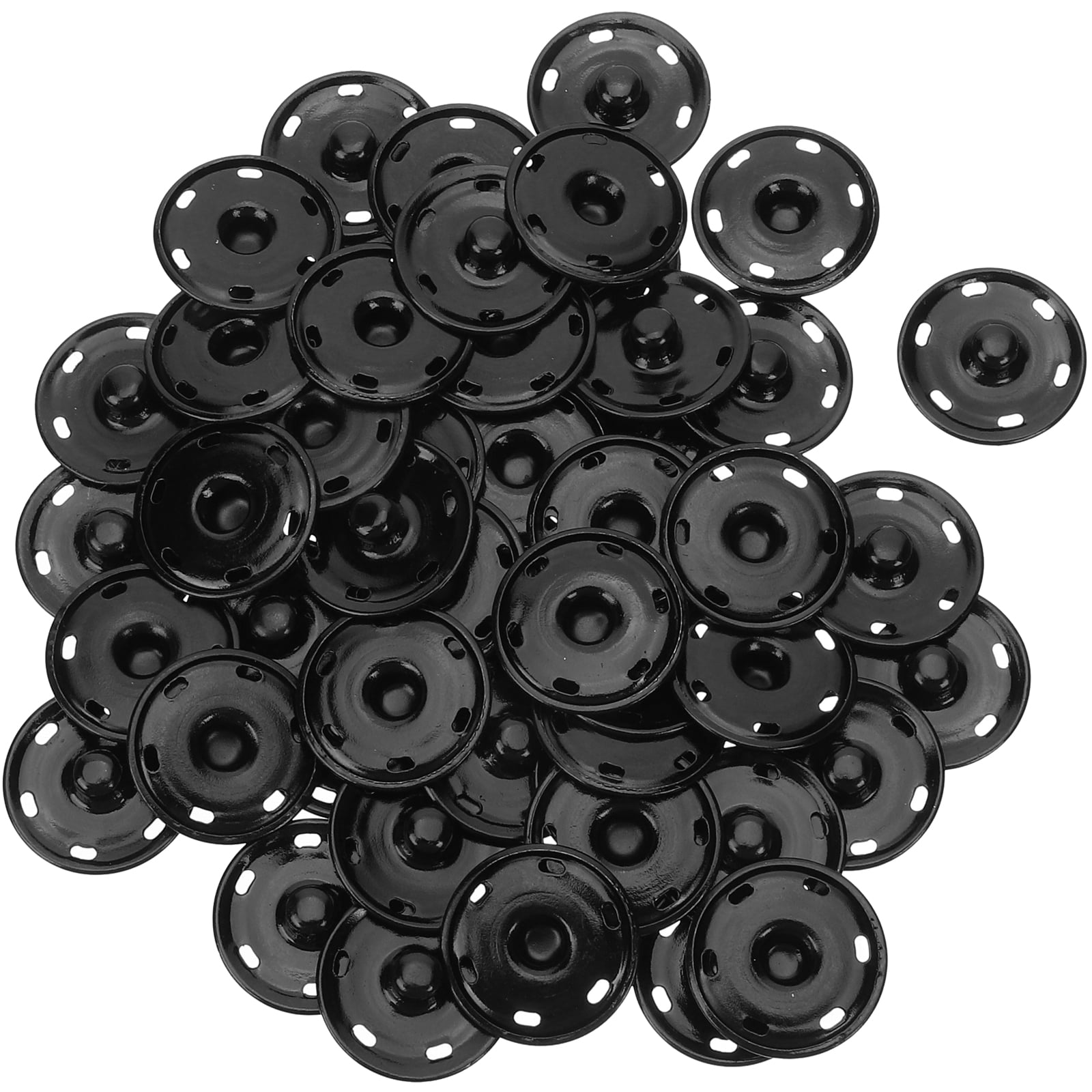 Metal Snaps Buttons Heavy Duty Fasteners Letter Decor Clothing Women's ...