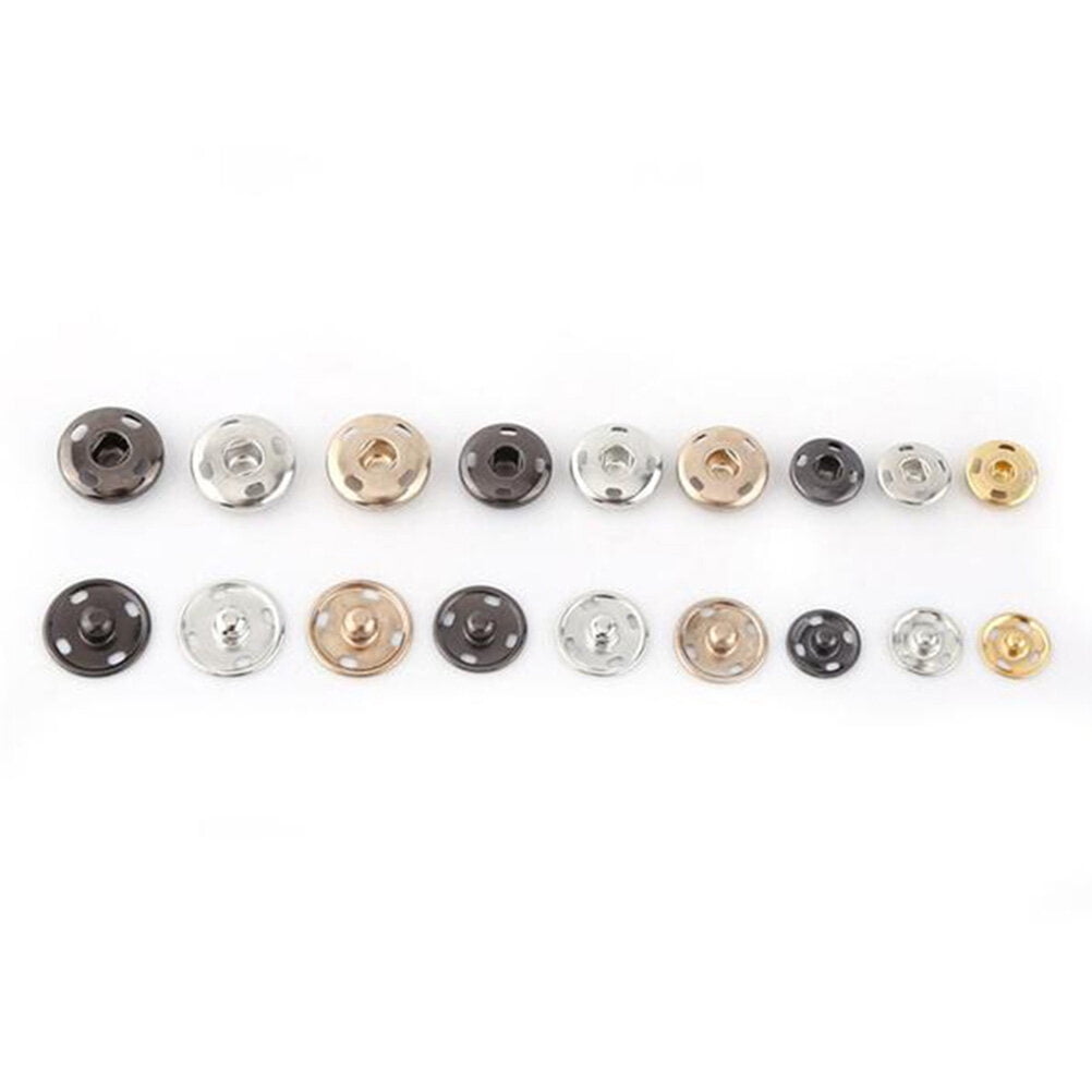 Metal Snaps Fasteners Buttons for Clothes Jacket Sewing Accessories ...