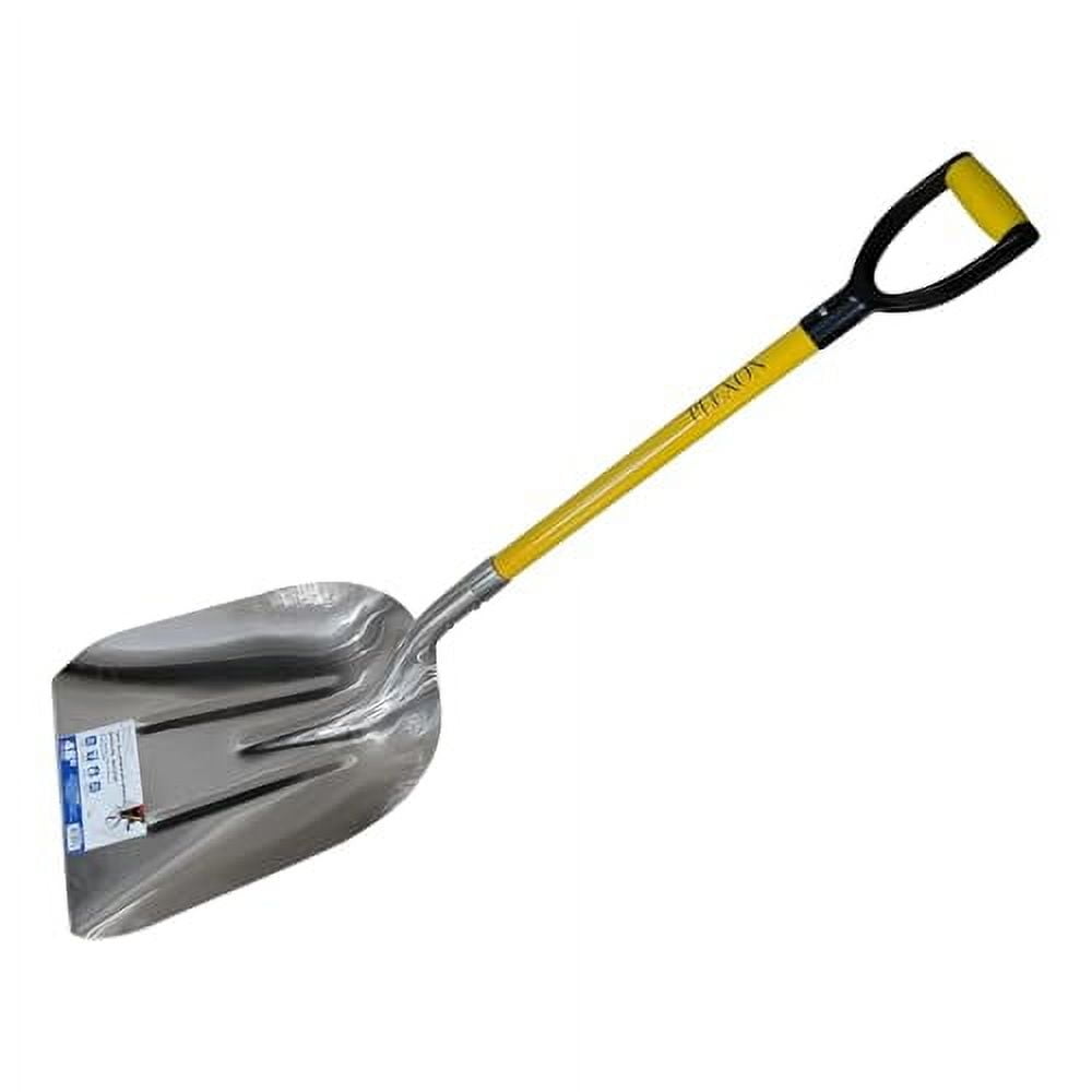 Metal Snow Shovel for Driveway - Heavy Duty Snow Shovel for Car ...