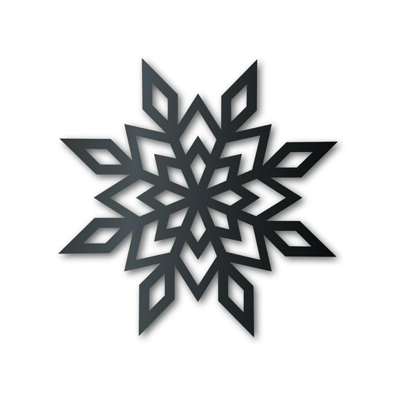 Metal Snowflake | Winter | Indoor Outdoor 6 - Walmart.com