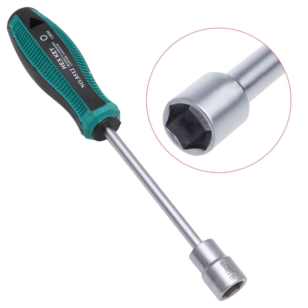 Metal Socket Driver Wrench Screwdriver Hex Nut for Key Nutdriver Hand ...