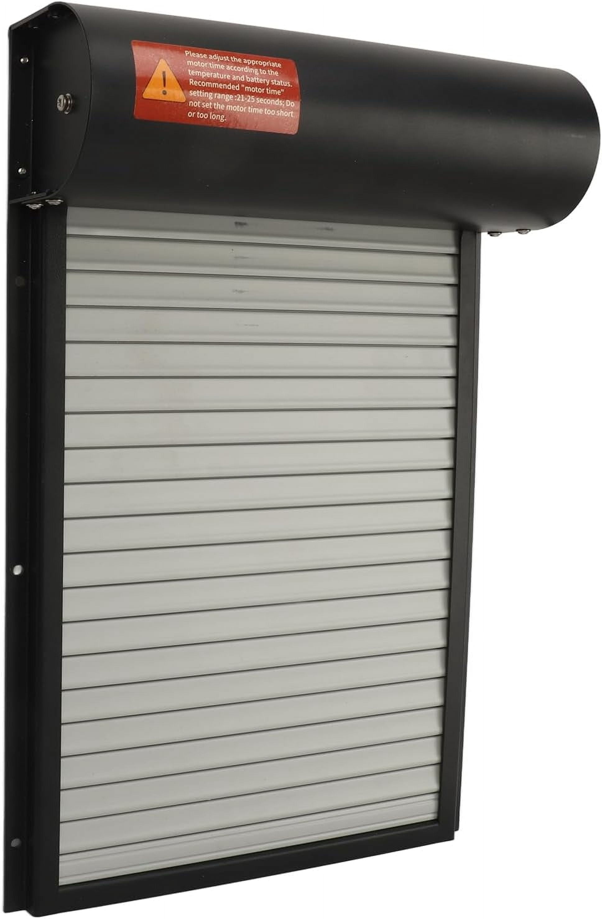Metal Solar Powered Door for Duck Goose Farm, Automatic Chicken Coop ...