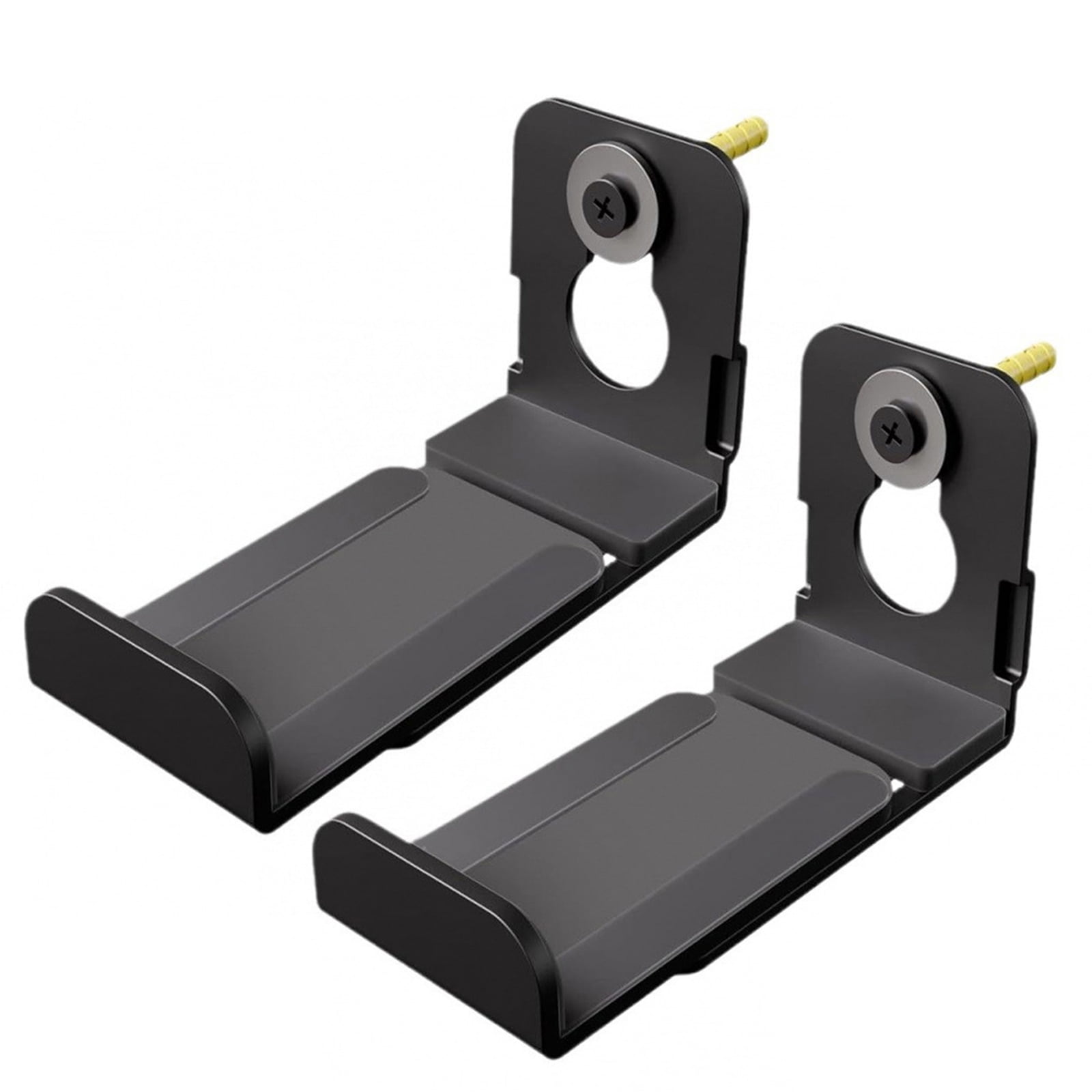 Metal Soundbar Mounting Bracket Extendable Length Shelf Adjust 3.4" to ...