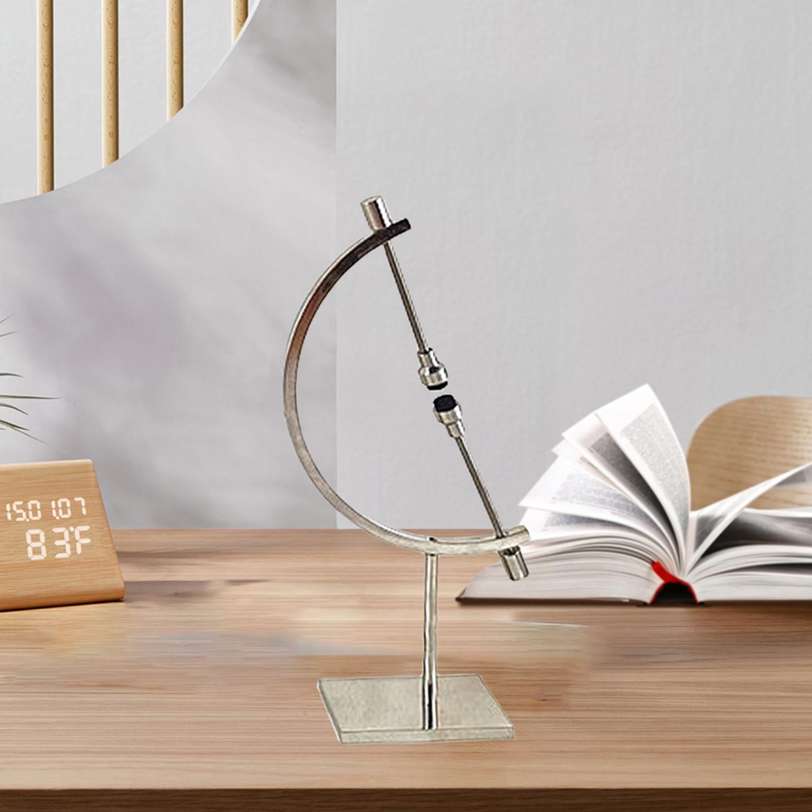 Metal Sphere Holder Caliper Stand Bracket Rust Display Stand for ...