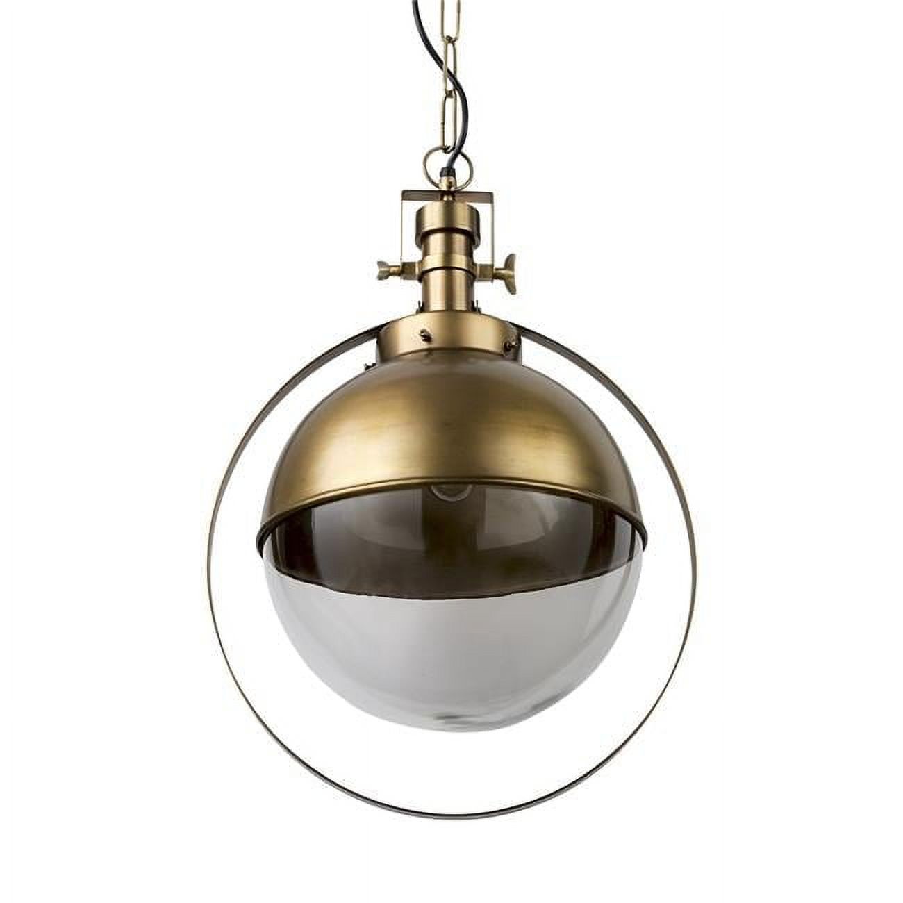Metal Sphere Pendant Hanging Light, Gold & Copper - Walmart.com
