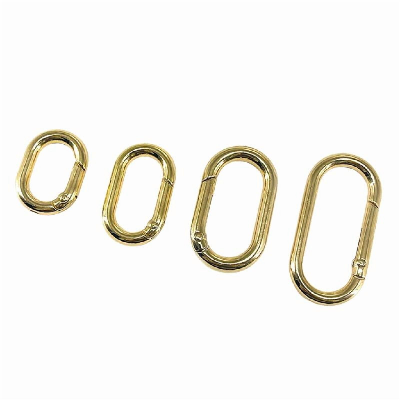 Metal Spring O Rings Clips for DIY Crafts and Bag Repairs Strap ...