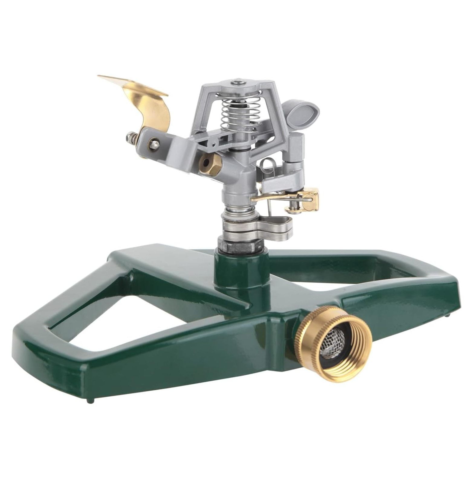 Metal Sprinklers for Yard Heavy Duty Zinc Alloy Pulsating Impact ...