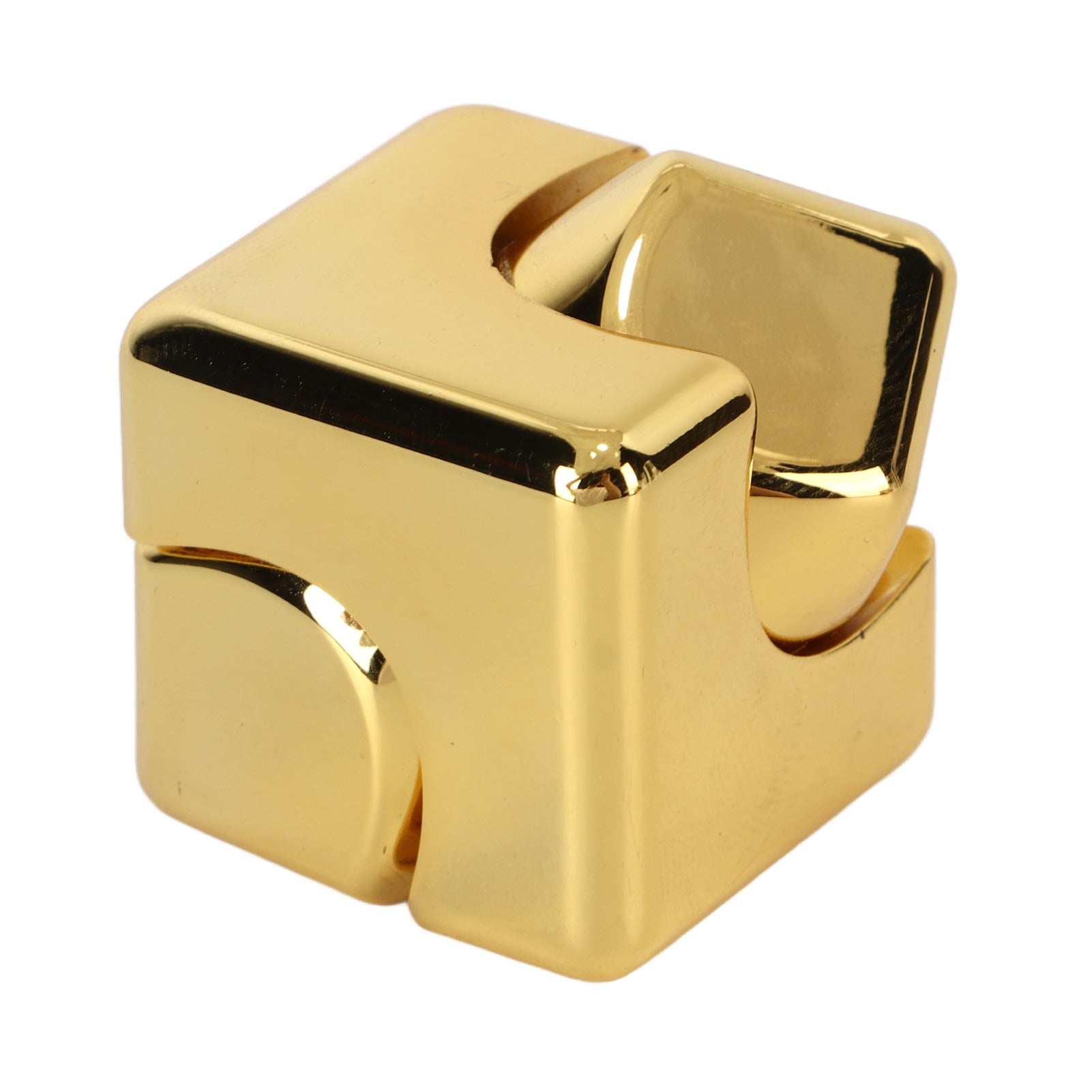 Metal Square Finger Gyroscope Rotary Cube Stress Relief Decompression ...