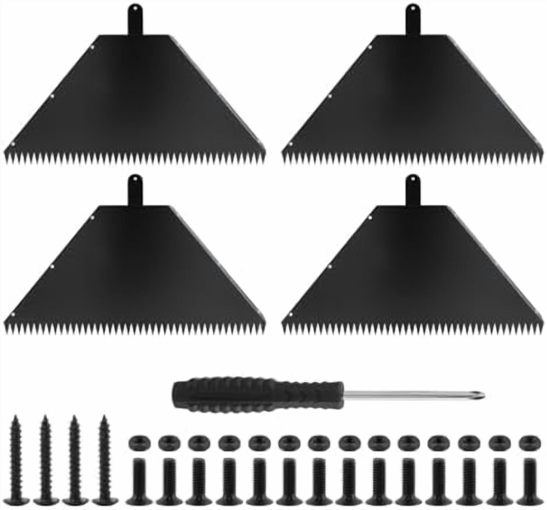 Metal Squirrel Baffle for 4x4 Post, Outside Wooden Pole Mount Squirrels ...