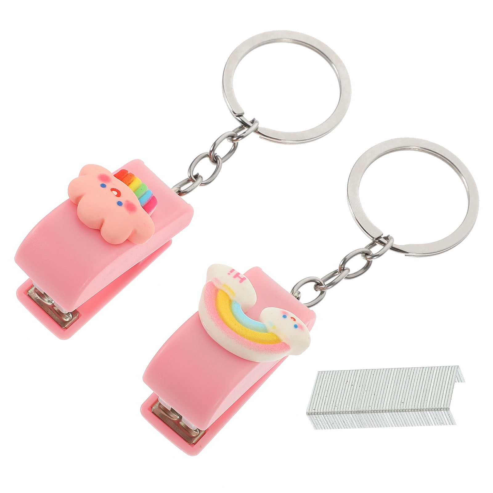 Metal Stapler Mini Staplers School Accessories Office Supply Keychains ...