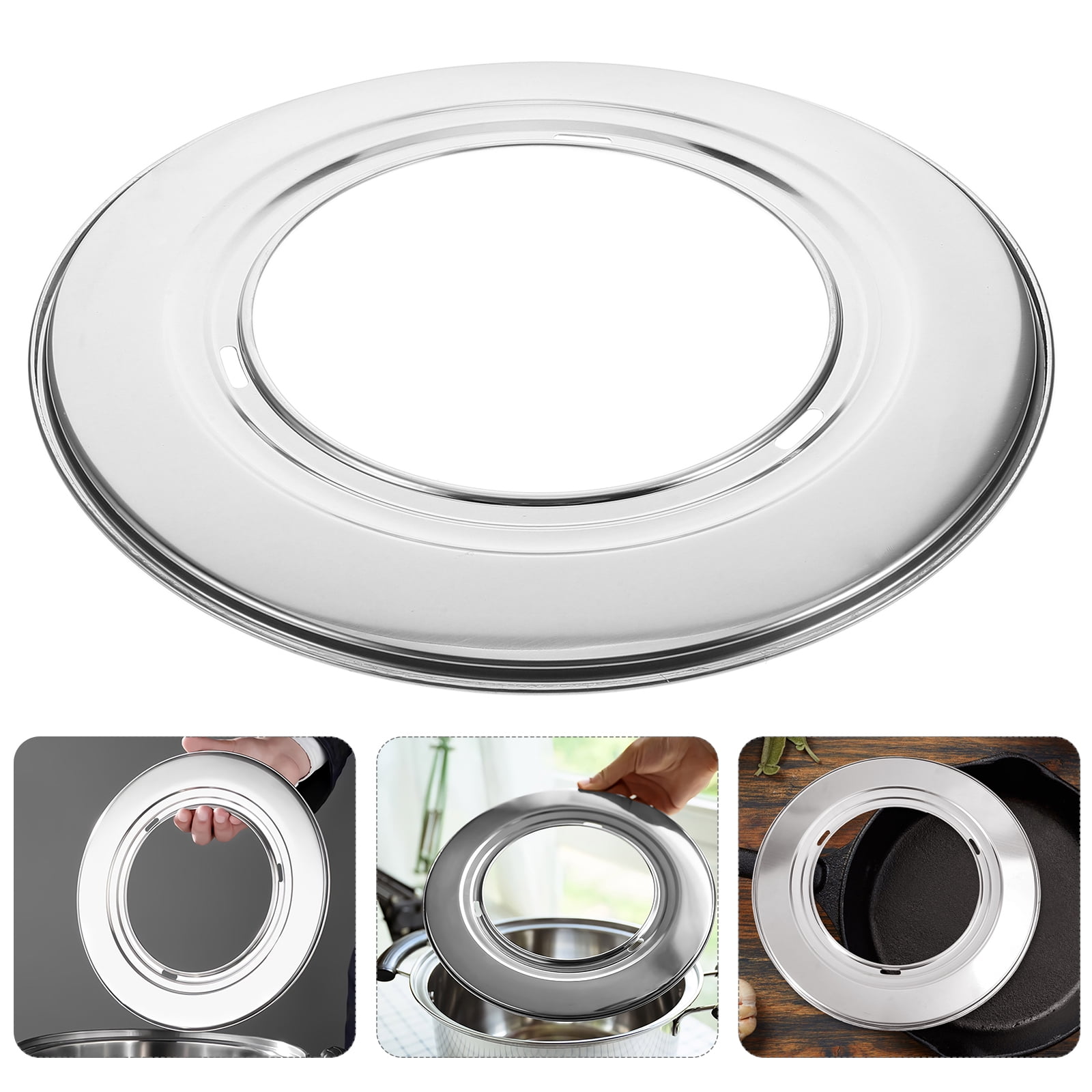 Metal Steam Ring Stainless Steel Steaming Ring Steamer Plate Ring ...