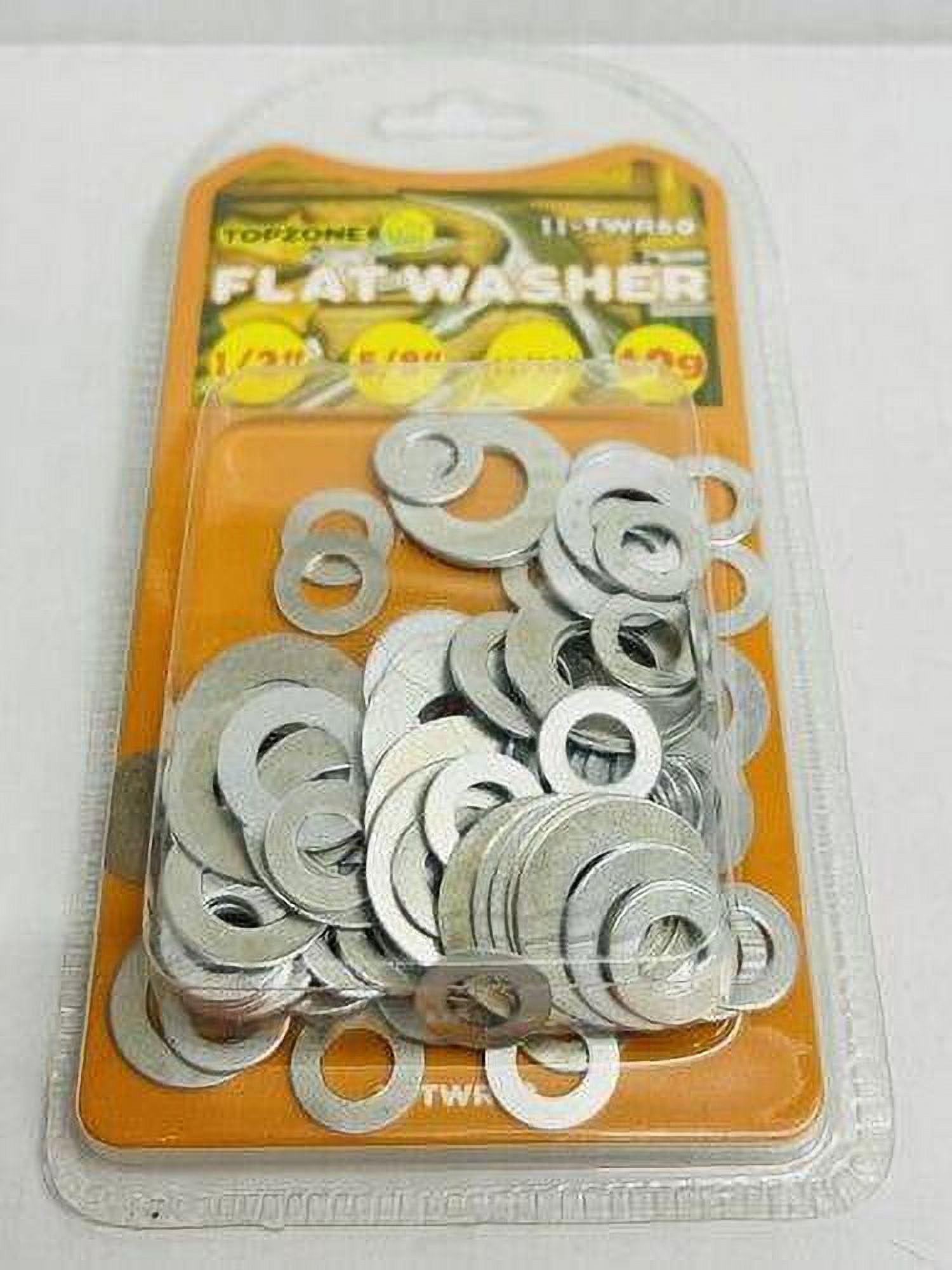 Metal Steel Assorted 3 Diameter Flat Rings Washers 2oz (60g) per pack ...