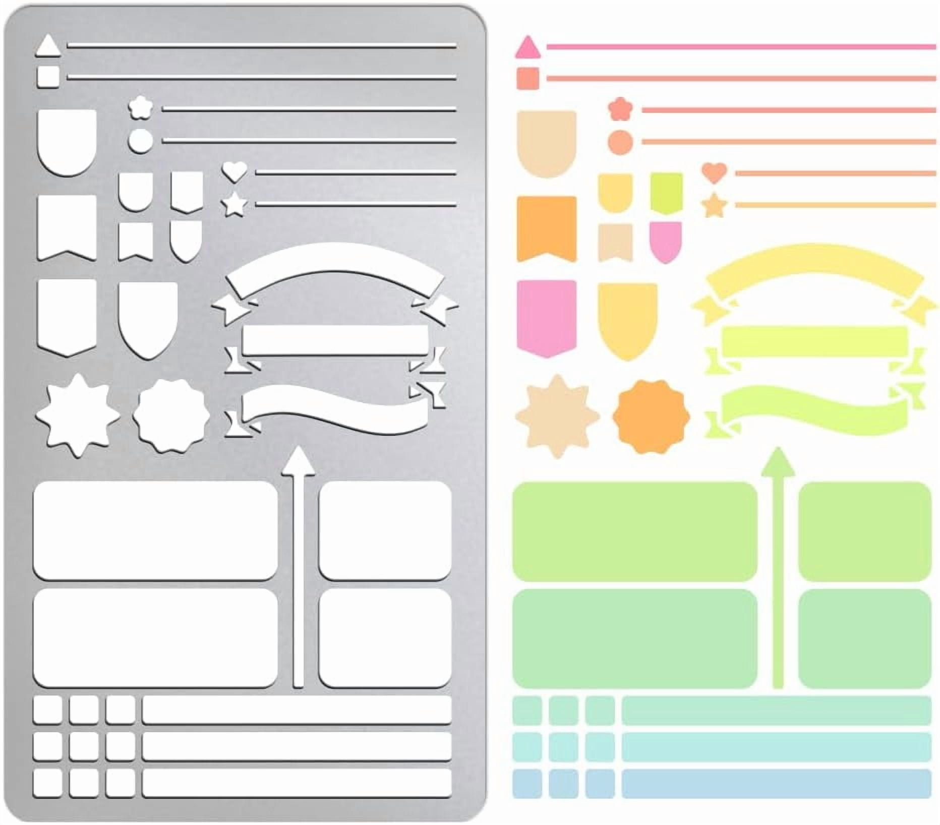 Metal Stencil for Journaling Wood Burning Banners Stencil Stainless ...