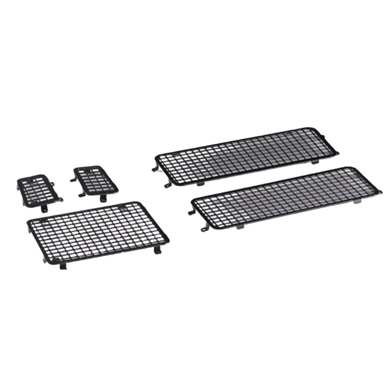 Metal Stereo Window Mesh, 1/18 RC Crawler Car Black Window Mesh Net for ...