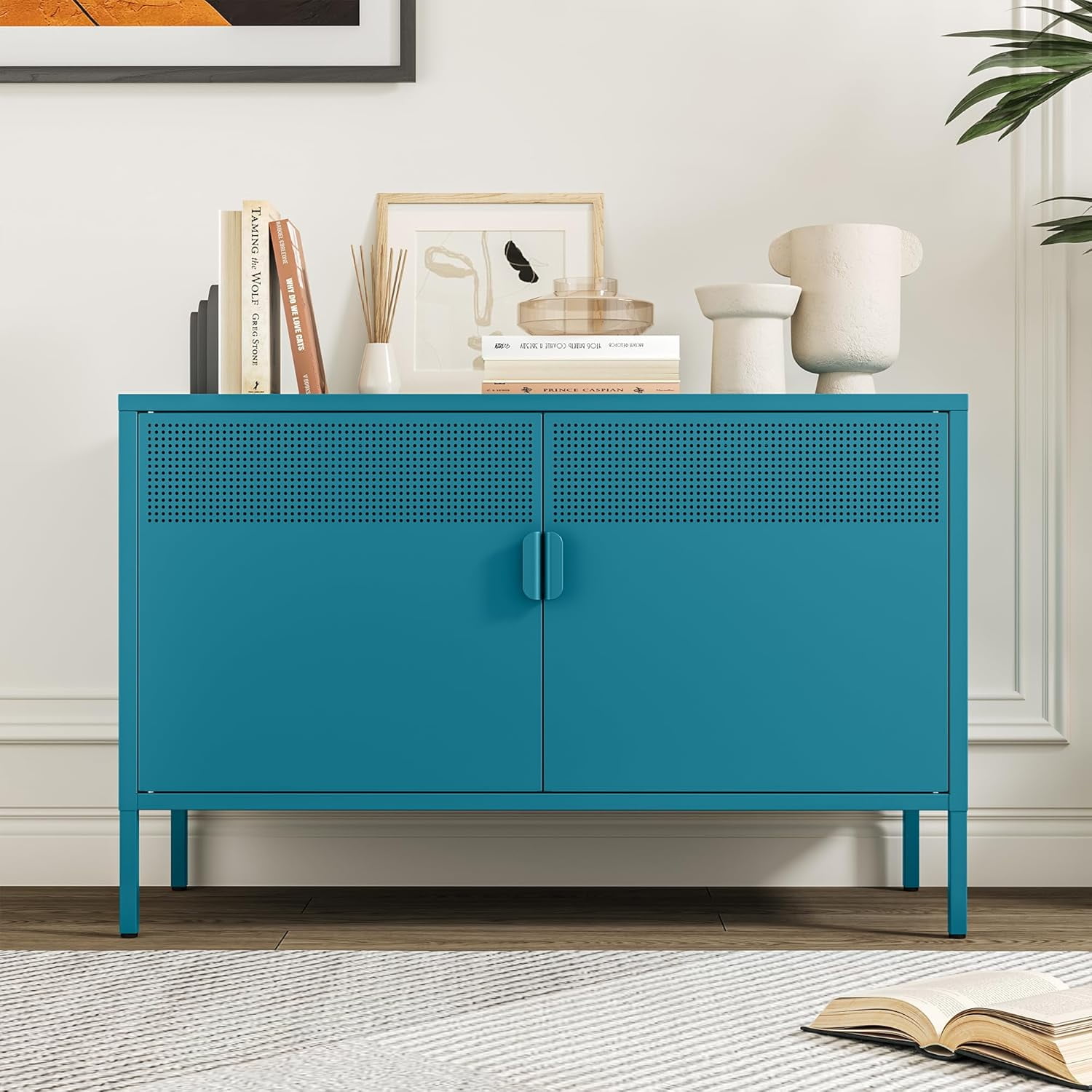 Metal Storage Cabinet with Door Shoes Storage Cabinet Metal Locker ...