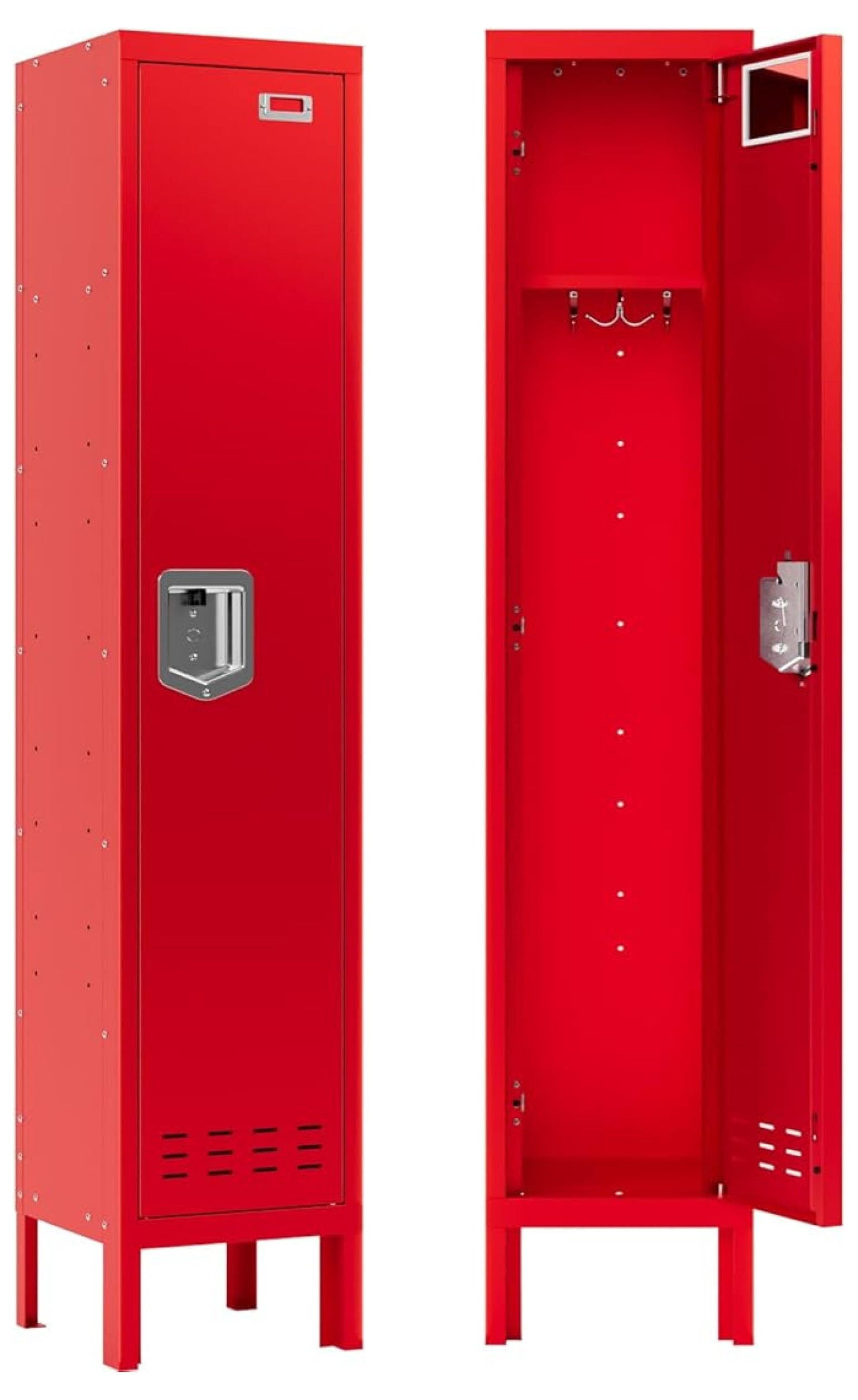 Metal Storage Locker with Lock & Card Slot Locker - Secure Lockable ...