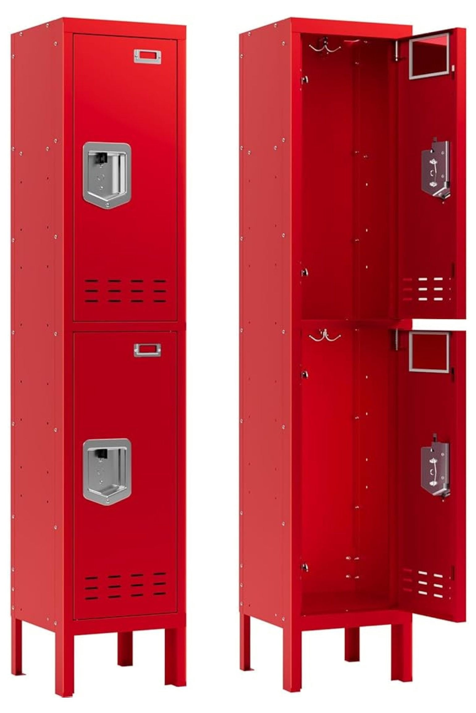 Metal Storage Locker with Lock & Card Slot Locker - Secure Lockable ...
