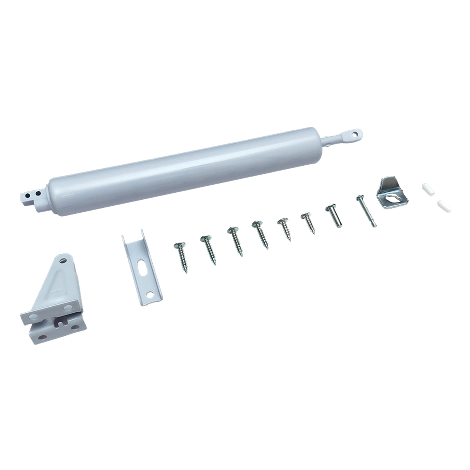 Metal Storms Door Shutter with Hold Open features Aluminum Pneumatic ...