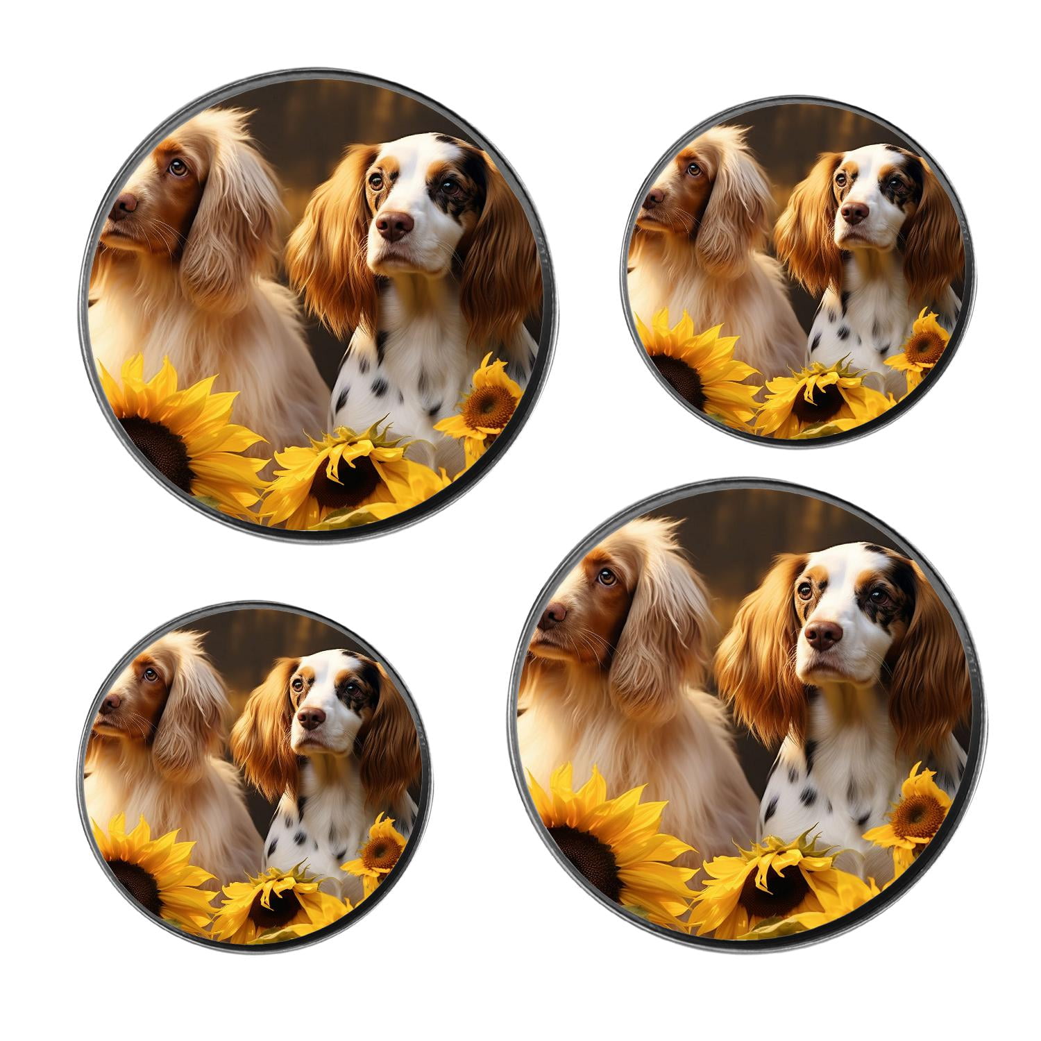 Metal Stove Burner Covers 4 Pcs Decorative Gas Stove Burner Cover 8Inch ...