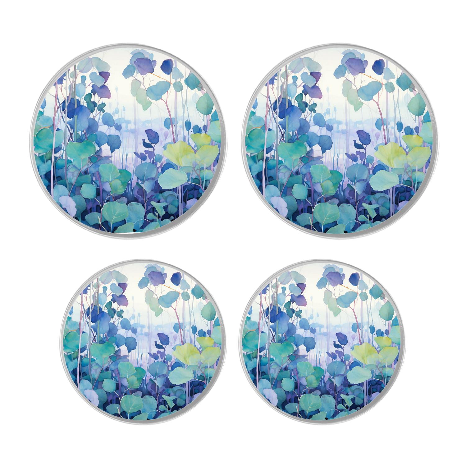 Metal Stove Burner Covers 4 Pcs Metal Round Stove Burner Covers 8Inch ...