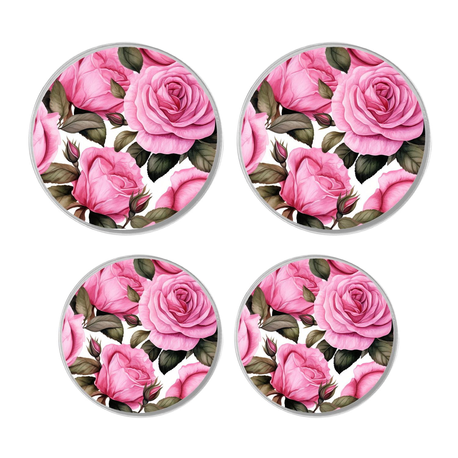 Metal Stove Burner Covers 4 Pcs Metal Round Stove Burner Covers 8Inch ...