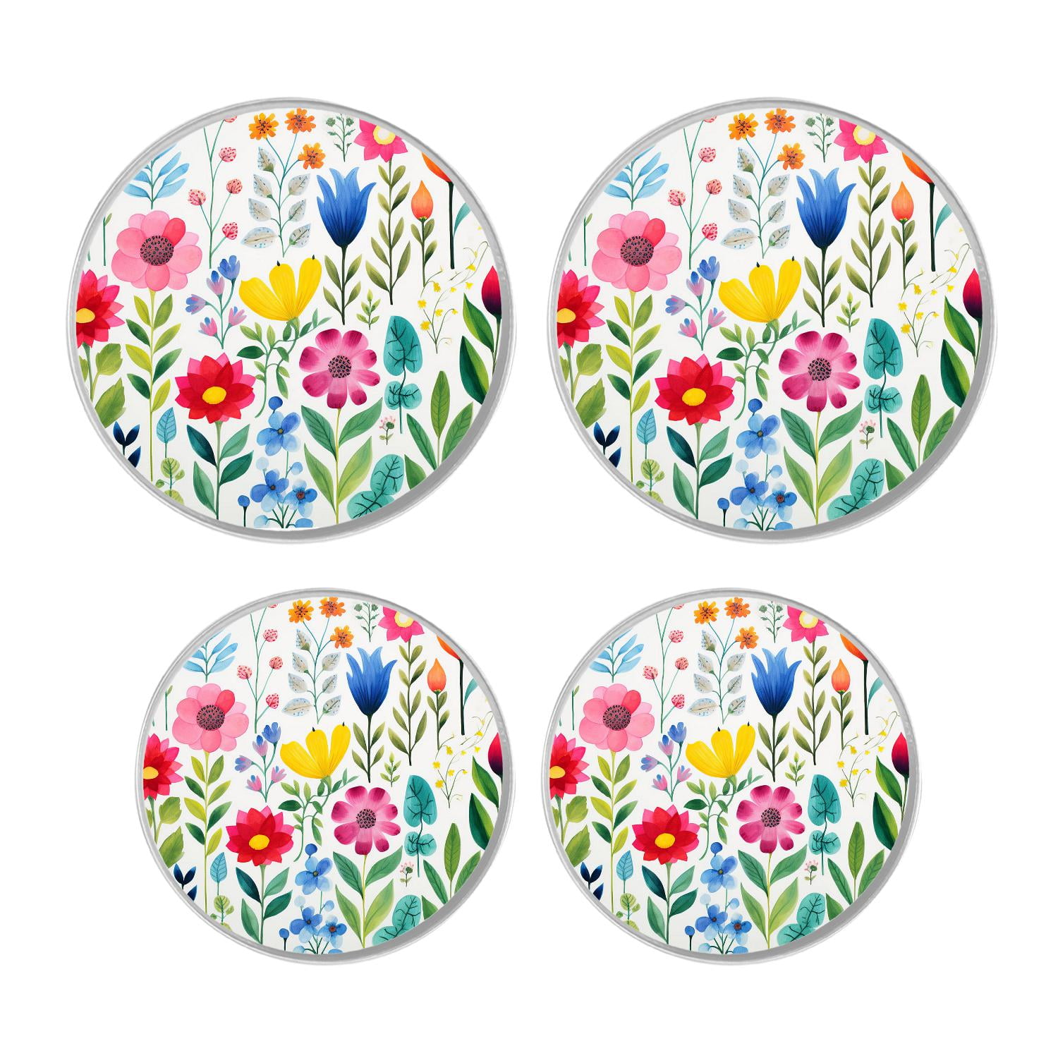 Metal Stove Burner Covers 4 Pcs Metal Round Stove Burner Covers 8Inch ...