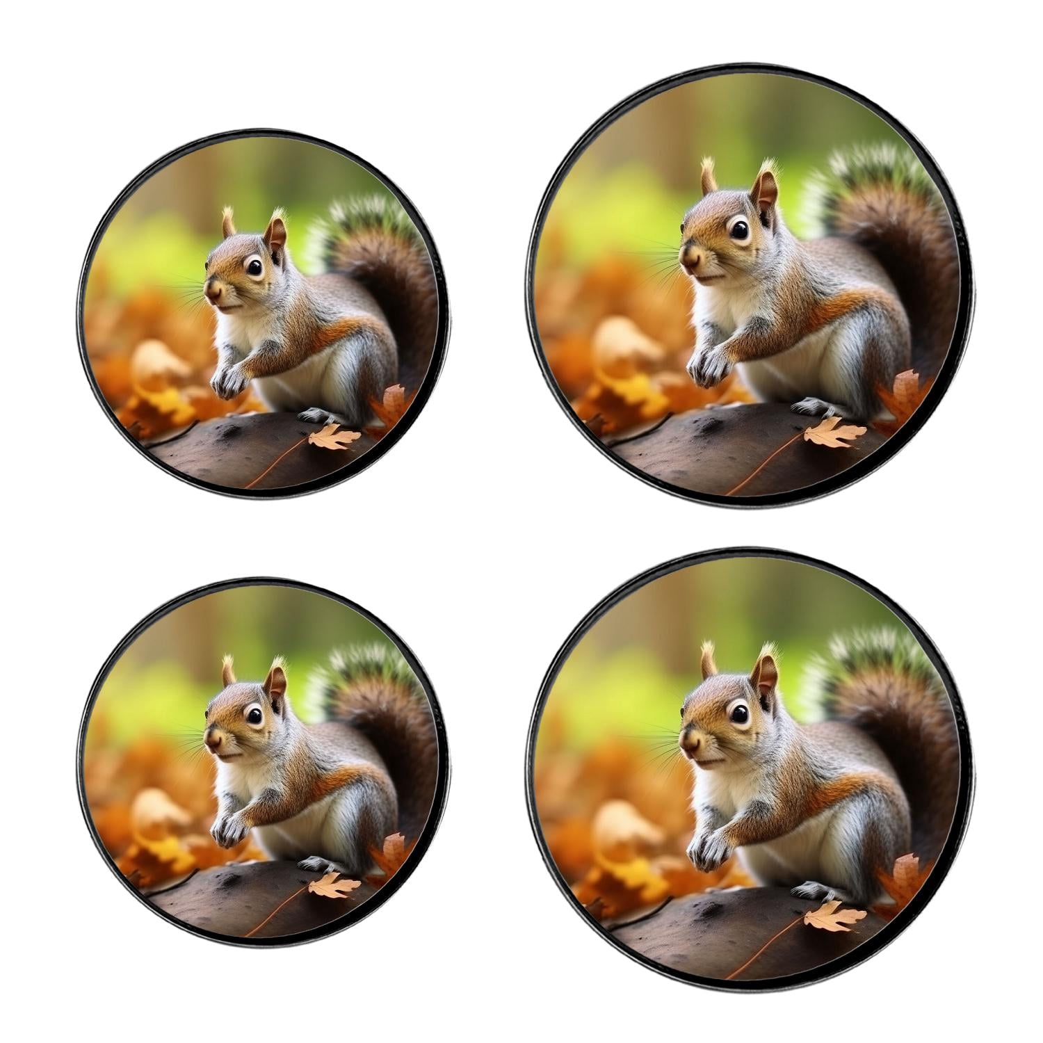 Metal Stove Burner Covers 4 Pcs ,accurate map Cute Pattern, Round Round ...