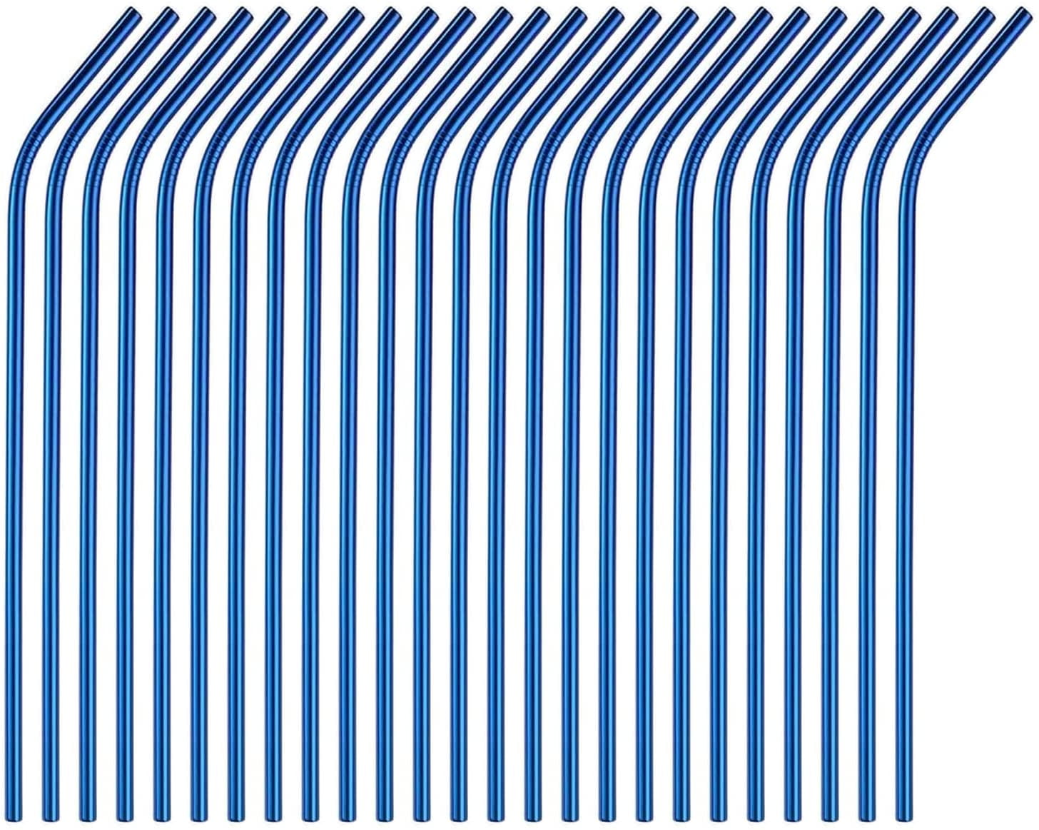 Metal Straws Stainless Steel Straws 50 Pack Bulk 10.5" Xtra Large ...