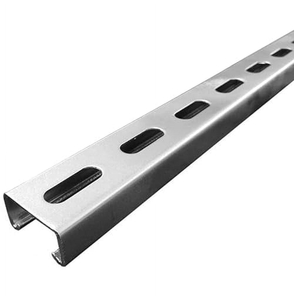 Metal Strut Channel with Slotted Back 1200mm/47.24" Pre-Galvanized ...