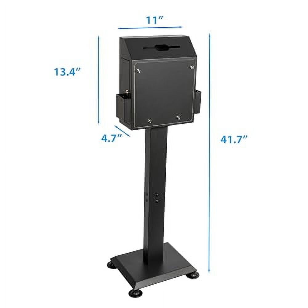 Metal Suggestion Box, Secure with Lock & Keys, with Wheels for Easy ...